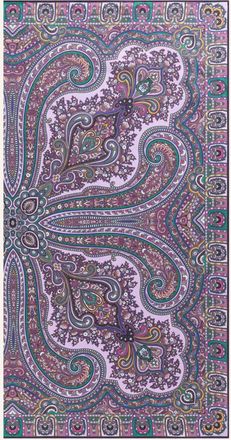 Roeckl Seidentuch Paisley Star lila