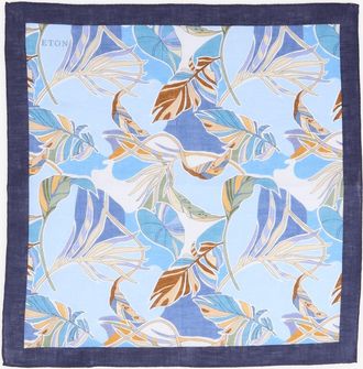 Eton Pochette de costume en lin tropical
