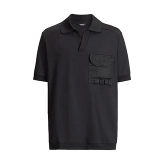 Balmain Vintage Utility Polo - - Tops - Herren - Schwarzk - M