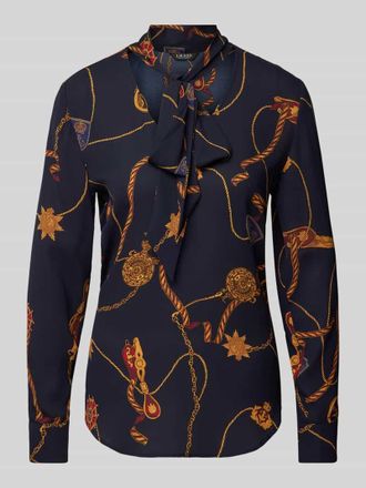 Lauren Ralph Lauren Blusenshirt mit Schleifen-Detail Modell YILVRAY