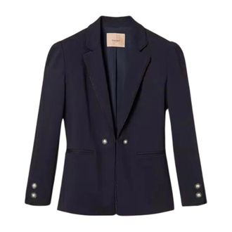 Twinset Damen, Jacken, Blau, 2XSGr&ouml;&szlig;e