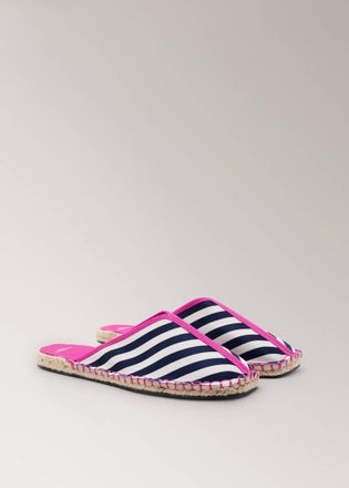Mango Espadrille mit Streifen blau - Damen - 36 - MANGO