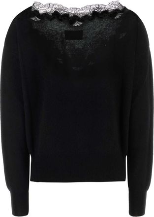 Ermanno Scervino Scollo Sweater - Black