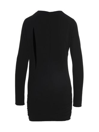 Versace Womens Black Viscose Short Dress