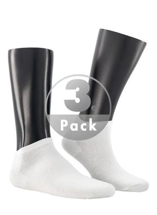 Hudson Herren Socken wei&szlig; Baumwolle unifarben