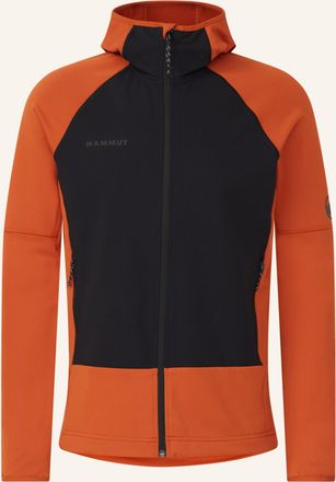 Mammut Mammut Midlayer-Jacke Massone Ml Hooded braun