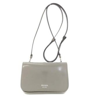 Prada Sac bandouli&egrave;re vintage Pre-owned - Femme - Pre-owned - Gris - Taille: ONE Size