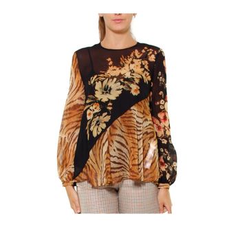 Twinset Damen, Blusen & Hemden, Mehrfarbig, SGr&ouml;&szlig;e