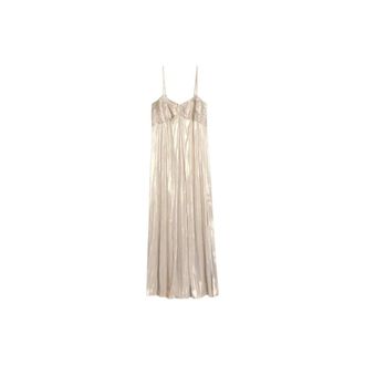 Zadig&Voltaire Rippie Satin-Kleid - - Dresses - Damen - Gelb - S