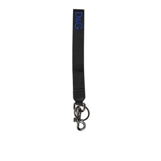 Dolce & Gabbana Homme, Accessoires, Noir, Taille: ONE Size Porte-cl&eacute;s avec logo
