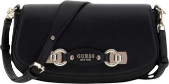 Guess Femme, Sacs, Noir, Taille: ONE Size Sac bandouli&egrave;re Tracolla