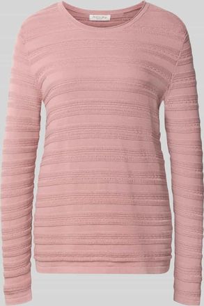 Christian Berg Regular Fit Pullover aus reiner Baumwolle in Strick-Optik