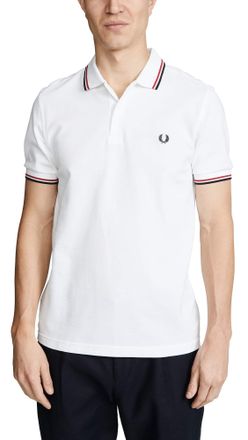 Fred Perry Herren M3600-748-xl Poloshirt, Wei&szlig; (White 748), X-Large