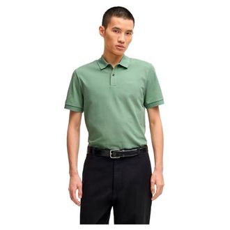 BOSS Hommes Pallas Pallas Polo en Coton Biologique avec Logo brodé