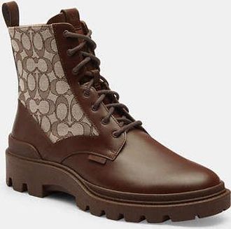 Coach Charlie Stiefel aus Signature-Jacquard