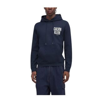 Calvin Klein Pullover Hoodie - - Sweatshirts & Hoodies - Herren - Blau - XL