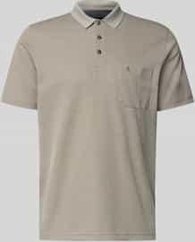 Ragman Regular Fit Poloshirt mit Knopfleiste und Brusttasche