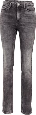 Zero Damen Jeans Style Orlando Straight Leg 32 Inch 36, Dark Grey Used Denim