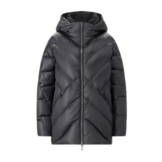 Moorer Doudoune longue - Femme - Vestes - Noir - Taille: 42 FR