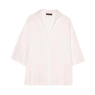 Elena Miro Klassisches Poloshirt f&uuml;r Herren - - Tops - Damen - Wei&szlig; - XS