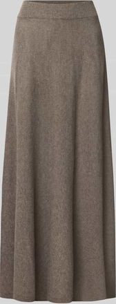 Emporio Armani Wollrock in Maxi-L&auml;nge mit Kaschmir-Anteil