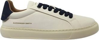 Alexander Smith Homme, Chaussures, Blanc, Taille: 43 EU White Blue Soho