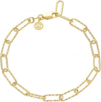 Sif Jakobs Bracelet Luce Grande argent or jaune 18K