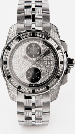 Dolce & Gabbana Ds5 Weißgold- Und Diamantpavé-uhr - Mann Uhren Weissgold Onesize