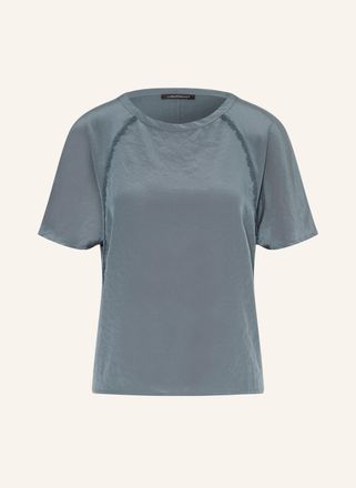Luisa Cerano Luisa Cerano Blusenshirt Im Materialmix blau