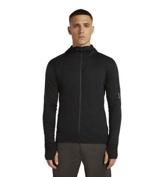 Icebreaker Merino 300 RealFleece Descender - Fleecepullover mit Kapuze - Herren