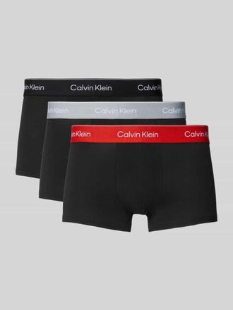 Calvin Klein Underwear Slim Fit Trunks mit Logo-Detail im 3er-Pack