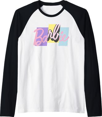 BARBIE Logo, Pastellfarben Raglan