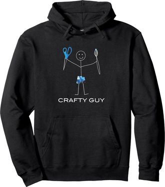 Whyitsme Design Lustiges Herren Crafty Design Boy Crafting Pullover Hoodie