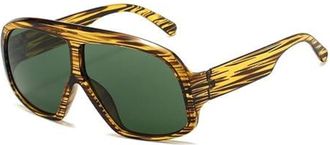 Generic Lunettes De Soleil Dextérieur À Monture Large For Hommes, For La Conduite, Les Déplacements Quotidiens Et Vacances(Green)