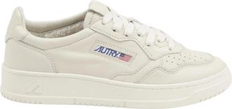 Autry Femme, Chaussures, Blanc, Taille: 37 EU Medalist Low Baskets