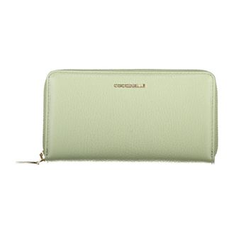 Coccinelle Metallic Soft Zip Around Wallet - - Accessories - Damen - Gr&uuml;n - ONE SIZE