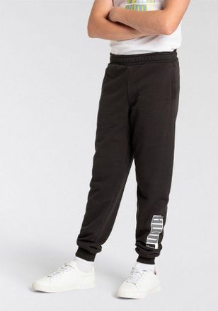 Puma Jogginghose ESS+ LOGO LAB SWEATPANTS TR CL B f&uuml;r Jugendliche, aus Baumwollmischung, mit Eingrifftaschen