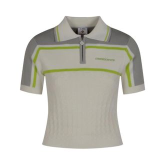 Casablanca Femme, Tops, Multicolore, Taille: 40 FR Polo de tennis