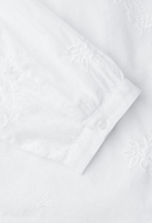 Street One Langarmbluse Tunic blouse w embroidery
