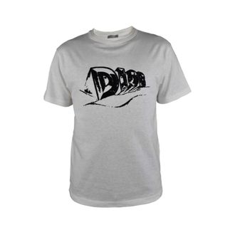 Dior Homme, Tops, Blanc, Taille: S T-shirt en jersey de coton flamm&eacute;