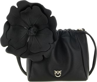 Pinko Flower Pouch - - Bags - Damen - Schwarzk - ONE SIZE