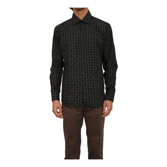 Karl Lagerfeld Herren, Shirts, Schwarzk, LGr&ouml;&szlig;e