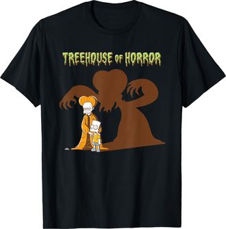 The Simpsons Treehouse of Horror Dracula Burns and Bart T-Shirt
