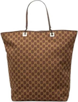 Gucci Pre-owned Vintage Tote Bag - - Pre-owned - Damen - Braun - ONE SIZE