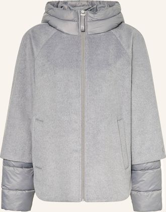 Comma Comma Casual Identity Jacke Im Materialmix grau