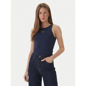 Guess Top W6RP39 KD092 Dunkelblau Regular Fit
