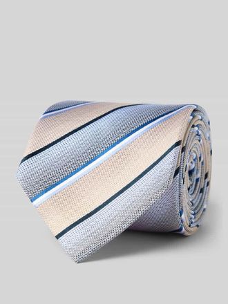 Monti Krawatte aus Seide mit Streifenmuster (7 cm)