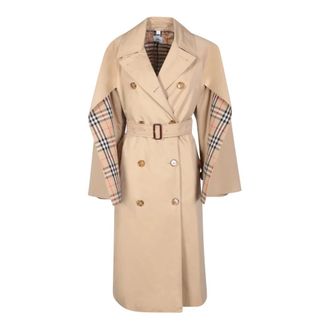 Burberry Femme, Manteaux, Beige, Taille: 34 FR Trench-coat beige Style Ah24