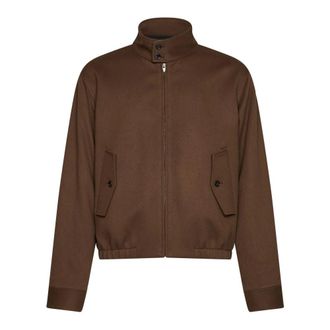 Bottega Veneta Blouson en laine et cachemire - Homme - Vestes - Brun - Taille: XL