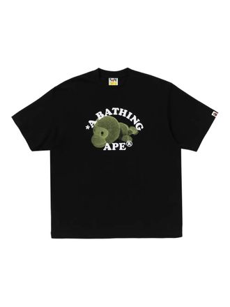 A Bathing Ape t-shirt à logo imprimé - Noir